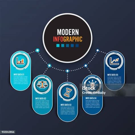 추상 Infographics 옵션 템플릿 번호 벡터 일러스트입니다 워크플로 레이아웃 다이어그램 비즈니스 단계 옵션 배너 웹 디자인에 사용할 수 있습니다 0명에 대한 스톡