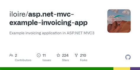 GitHub Iloire Asp Net Mvc Example Invoicing App Example Invoicing Application In ASP NET MVC3