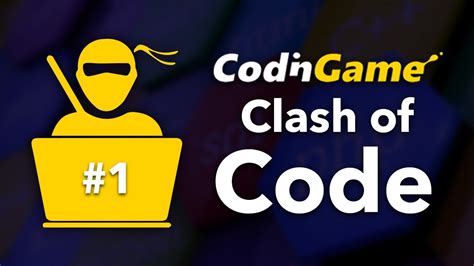 🧐 Codingame Clash Of Code My First English Stream Youtube