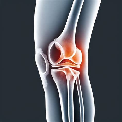 X Ray Of Human With Pain Skeleton Of Patient With Osteoporosis