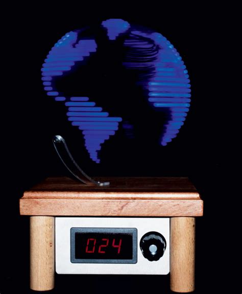 Build A Persistence Of Vision Led Globe Make