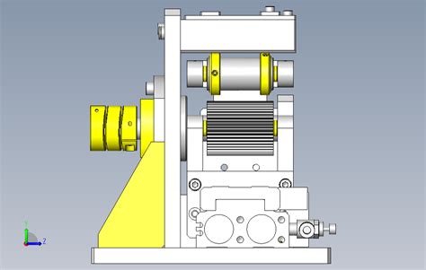 No 000516带剥离标贴的滚轮传送组件 SOLIDWORKS 2010 模型图纸下载 懒石网