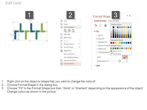 Pptx Six Staged Arrow Banners For Business Analysis Flat Powerpoint Design PowerPoint
