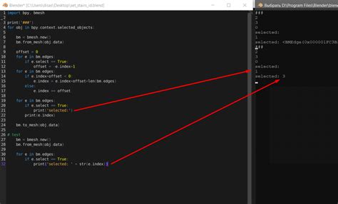 Change Edge Index Python API Developer Forum