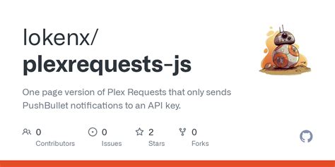 github lokenx plexrequests js one page version of plex requests that only sends pushbullet