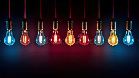 Luminescence Lightbulb Light Stock Illustration Illustration Of