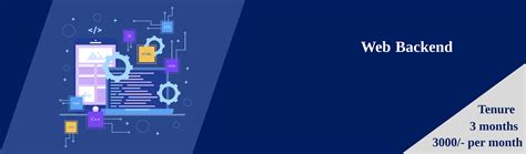 Backend Web Development Internship Program In Kakinada Andhra Pradesh