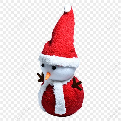 서 흰색 스카프 눈사람 크리스마스 장식 휴일 일러스트 흰색 스카프 일러스트 빨간 모자 일러스트 Png 일러스트 무료 다운로드 Lovepik