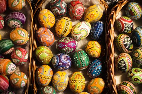 Colorful German Easter Eggs Ap Blue Hare Magazine