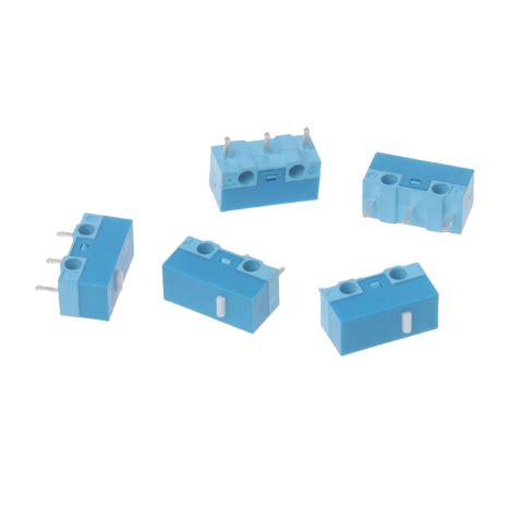 HUANO White Dot Blue Shell Mouse Switches – SSJ Store