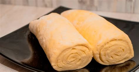 Быстрое слоёное тесто на молоке и сухих дрожжах рецепт с фото пошаговый от Елена Машнич