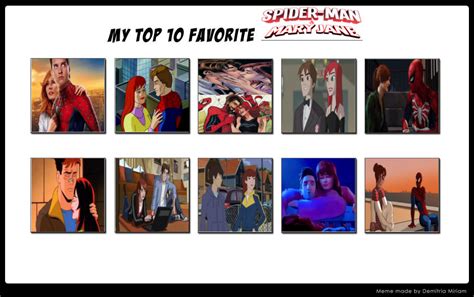 My Top 10 Spiider Man And Mary Jane By Sup Fan On Deviantart My Top 10 Spiider Man And Mary Jane By Sup Fan On Deviantart