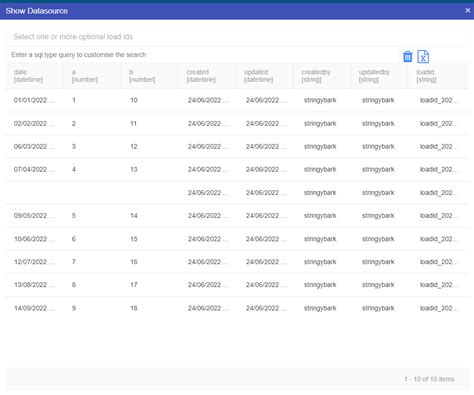 Show Data Akumen Documentation
