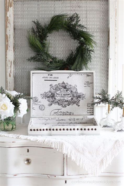 How To Line A Box With Fabric Confessions Of A Serial Do It Yourselfer Thrift Store Crafts