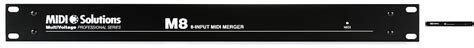 MIDI Solutions MultiVoltage M In Out MIDI Merge Box Reverb