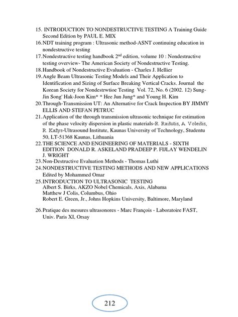 Ultrasonic Testing Handbook 221 Pdf