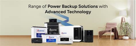 Best Power Backup Solutions For Home Microtek India
