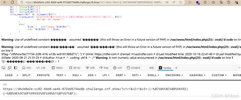 Ctfshow Web入门 Php特性（web142 Web146）ctfshow Web143 Csdn博客