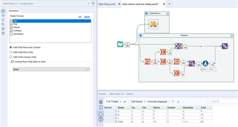 Solved Calculating Total As A Column And As A Row For Au Alteryx Community