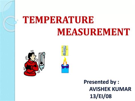 Temperature Measurement Ppt PPTX