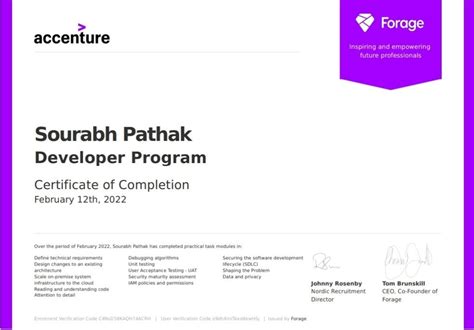 Sourabh Pathak On Linkedin Accentureindia Developer