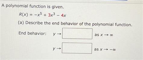 solved a polynomial function is given t x x4 3x3 a