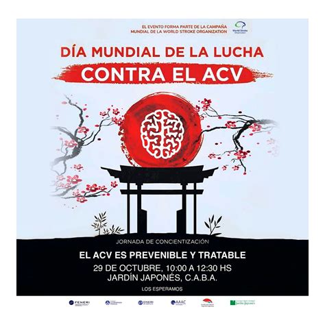 Día Mundial Del Acv El Jardín Japonés Convocó A Una Jornada Para