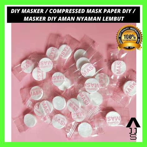 Compressed Mask Paper Tablet Mask Diy Compressed Mask Explosion