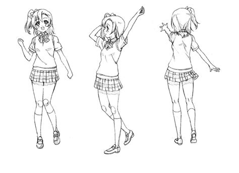 绘画素材μ sic forever LL角色官方手稿 哔哩哔哩