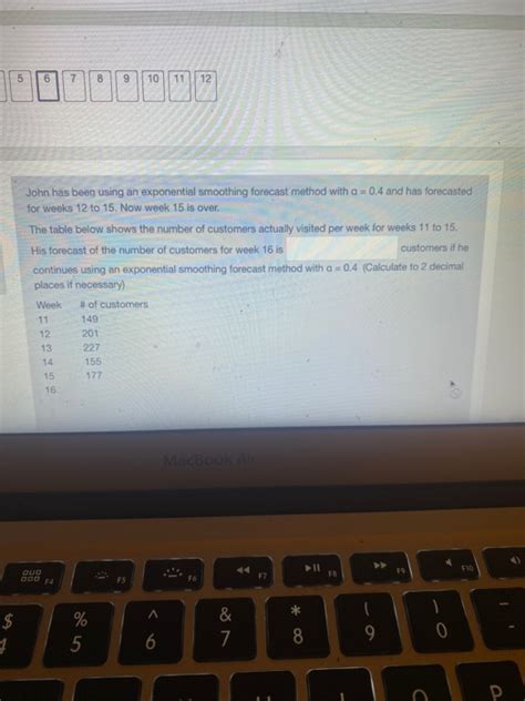 Solved 5 6 7 8 9 10 11 12 For Problems 4 5 And 6 John