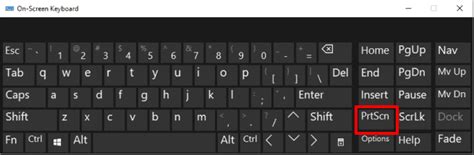 Keyboard Shortcut For Print Screen Without PrintScreen Button