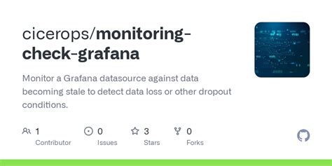 Github Ciceropsmonitoring Check Grafana Monitor A Grafana