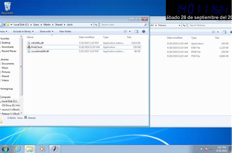 Clock Windows 7 Program