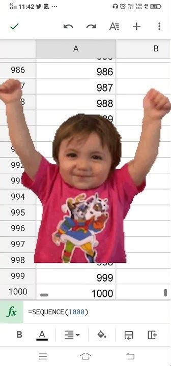 Serial Number In Excel In Tamil Sequence In Excel Excel Formula