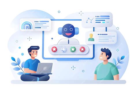 Photo Realistic As Ai Sentiment Analysis And Customer Feedback Concept As An Ai Sentiment