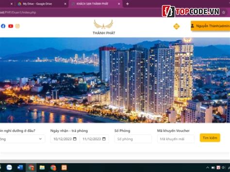 Source code Dự án Website quản lí khách sạn bằng PHP và MYSQL