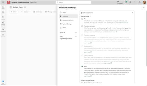 Getting Started With Microsoft Fabric Enabling Day Trial And Analysing Data