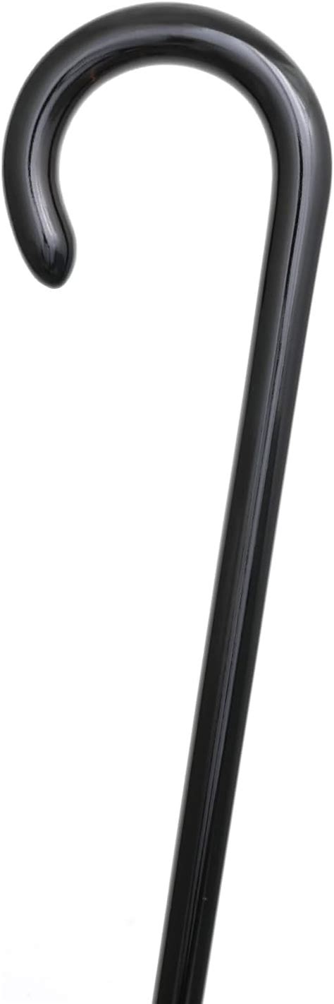 Amazon co jp 土屋産業日本製木製杖 最長83cmサイズカット可 オーク大曲ショートステッキ カラーBK 軽量260g