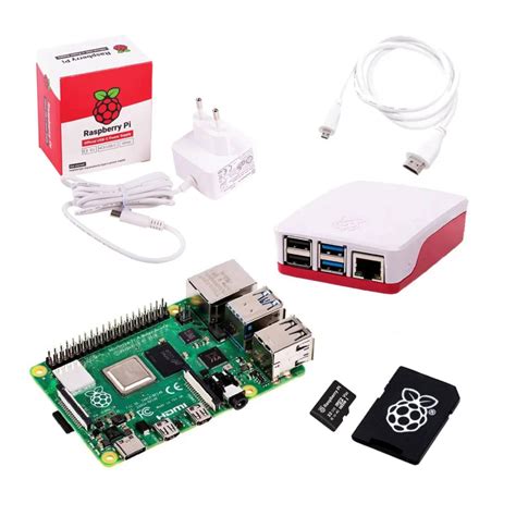 Raspberry Pi 4 Model B Starter Kit Your All In One Diy Computer Rees52