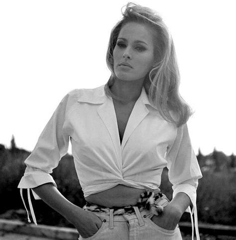 Ursula Andress Poses For A Magazine Shoot In Richmond Park London Photo By Terry Oneill C