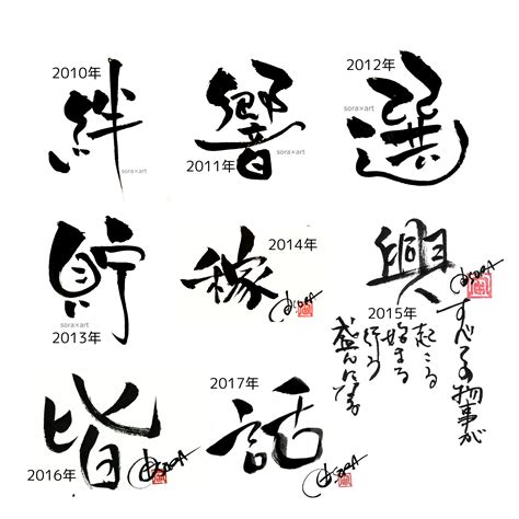 2024年の一文字抱負1年の決意を漢字一文字で表そう宙SORA 風水風水コンサルタント宙SORA