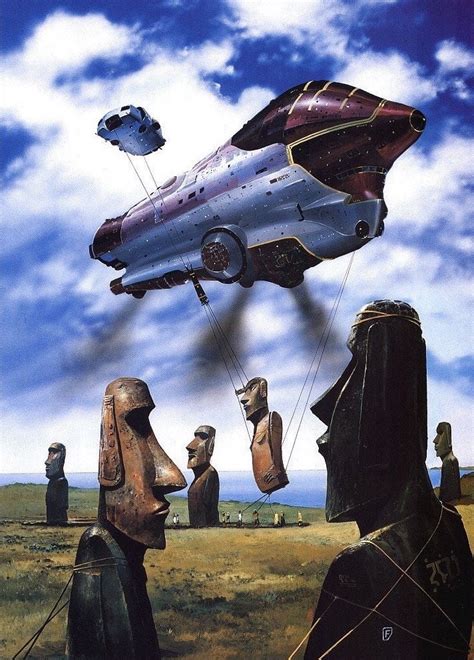 Artwork By Chris Foss Rimaginarystatues