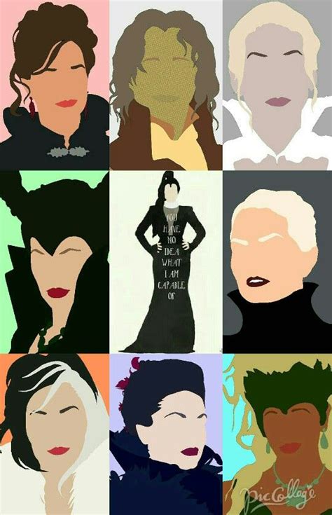 Once Upon A Time Villains Evil Isn T Born It S Made Once Upon A Time Funny Ouat Characters