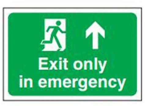 Aluminium Rectangular Emergency Exit Sign Board Board Thickness Mm At Rs Piece In New Delhi