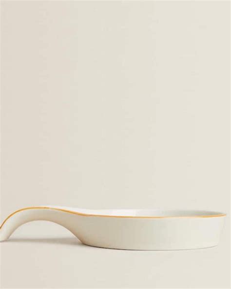 Floral Ceramic Spoon Rest H As