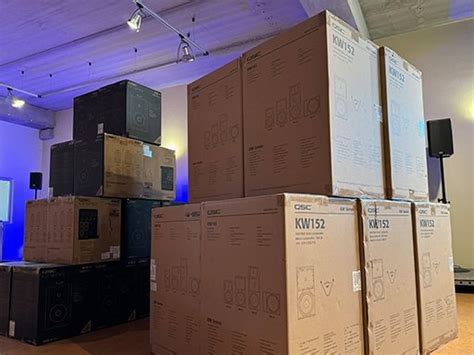 Qsc Active Speakers K82 K102 Kw122 Kw152 New In Box ⋆ Cue Sale