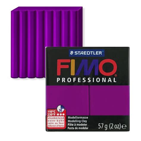Violet 2 Oz Fimo Professional Modeling Clay Jerrys Artarama