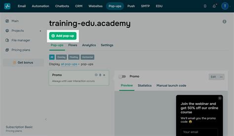 Nps Survey Pop Up Element Sendpulse