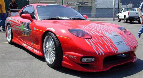Vin Diesel Fast And Furious Red Car