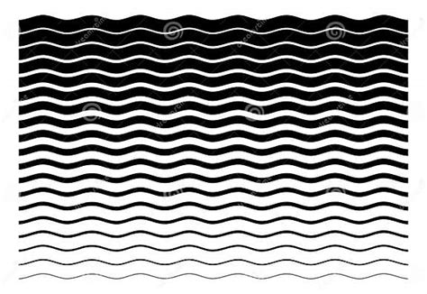 Line Wavy Pattern Background Halftone Wave Line Gradient Stock